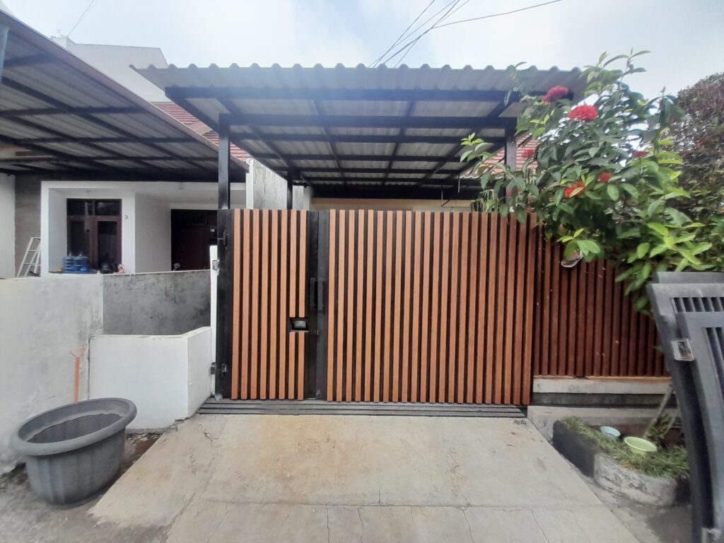 Pesan Pagar WPC Minimalis Sekarang di Bengkel las Bandung